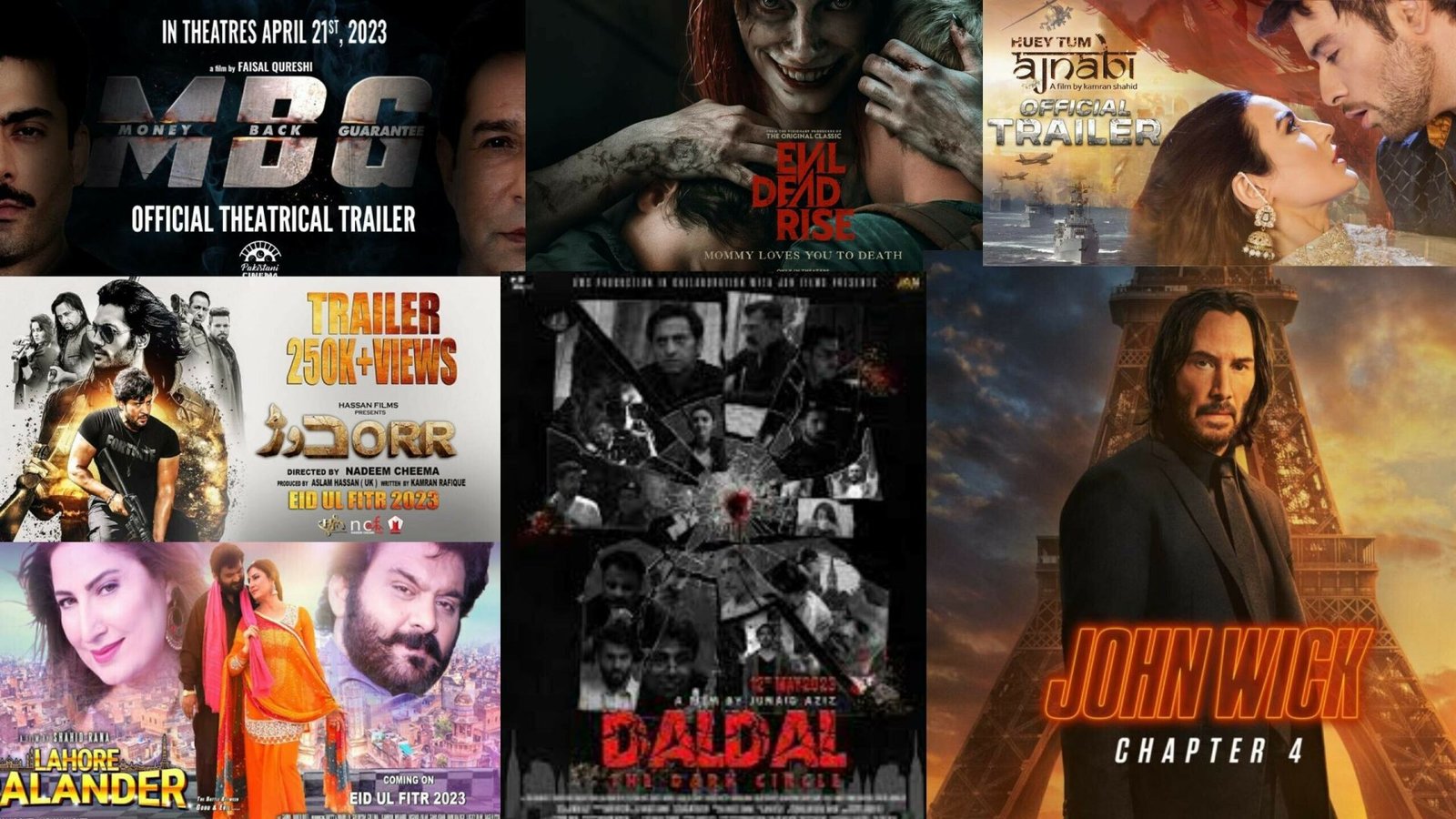 Top 7 movies to hit Pakistani cinemas, this Eid-ul-Fitr